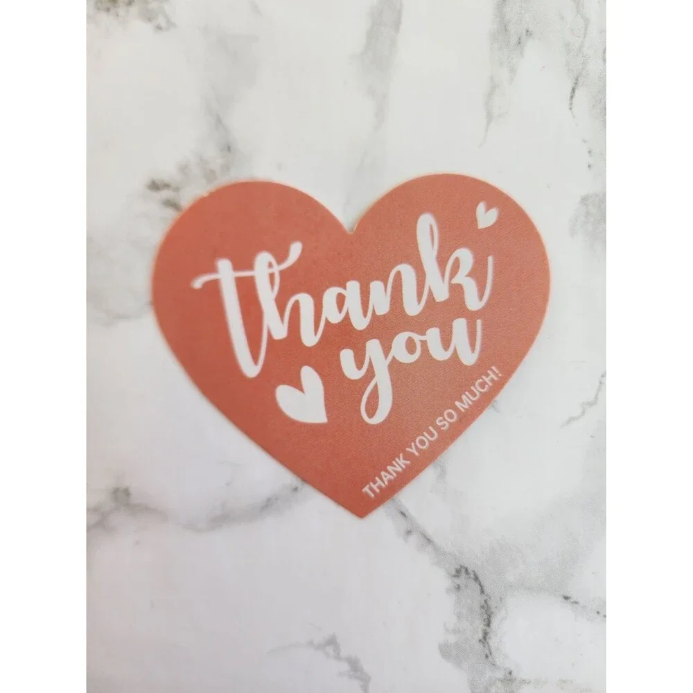 Unbranded | Office | 6 Assorted Heartshaped Thank You Cards | Poshmark